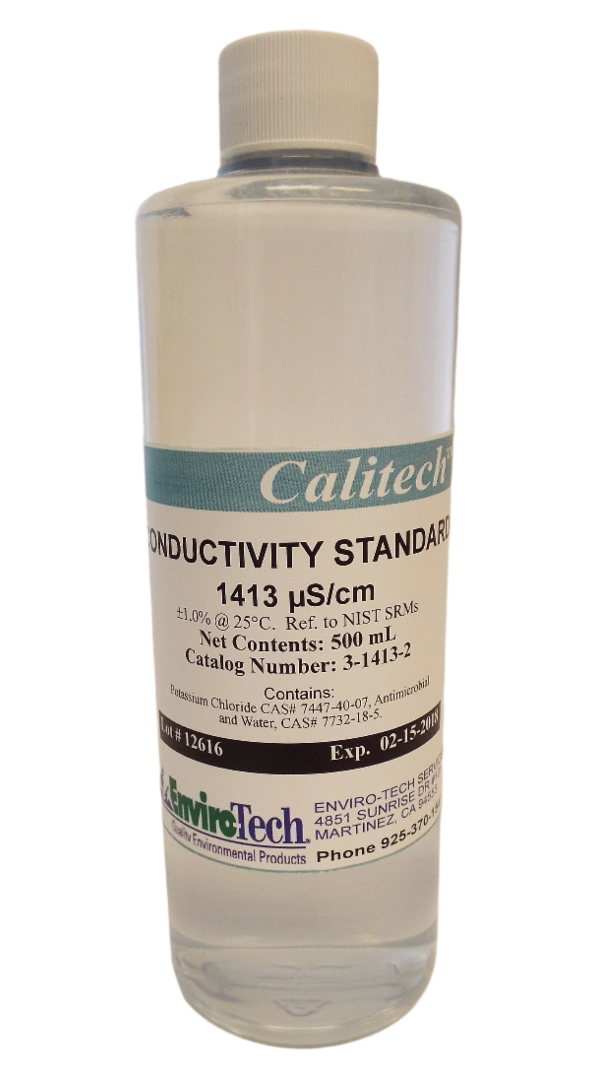 Conductivity Solution, 500ml bottle – EnviroTech Services