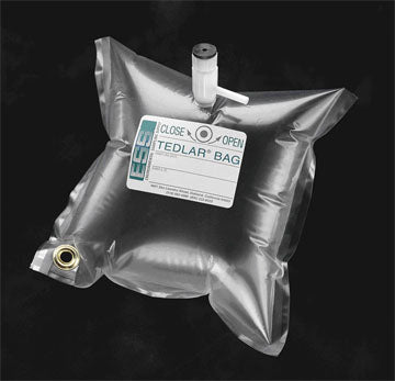 Tedlar Bag with Polypropylene Fitting – EnviroTech Services